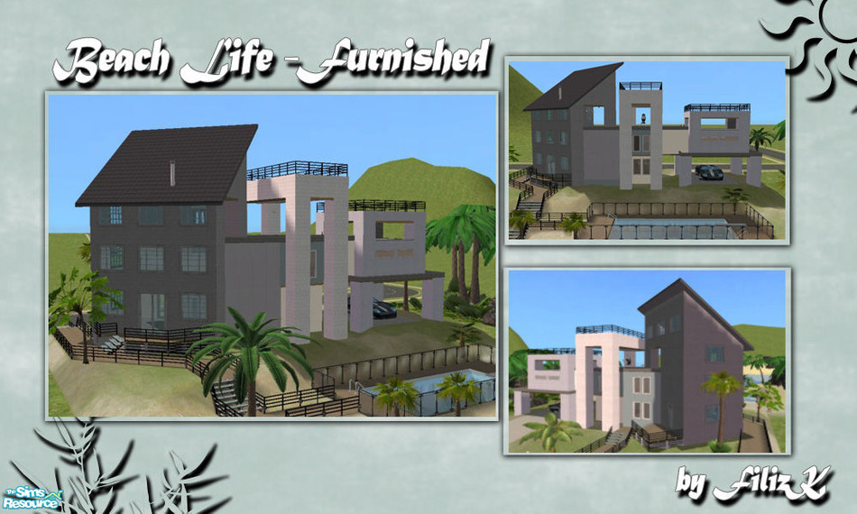 The Sims Resource - Beach Life - Furnished