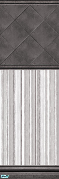 The Sims Resource | Stone Diamonds - Wall Set 26 - 26i