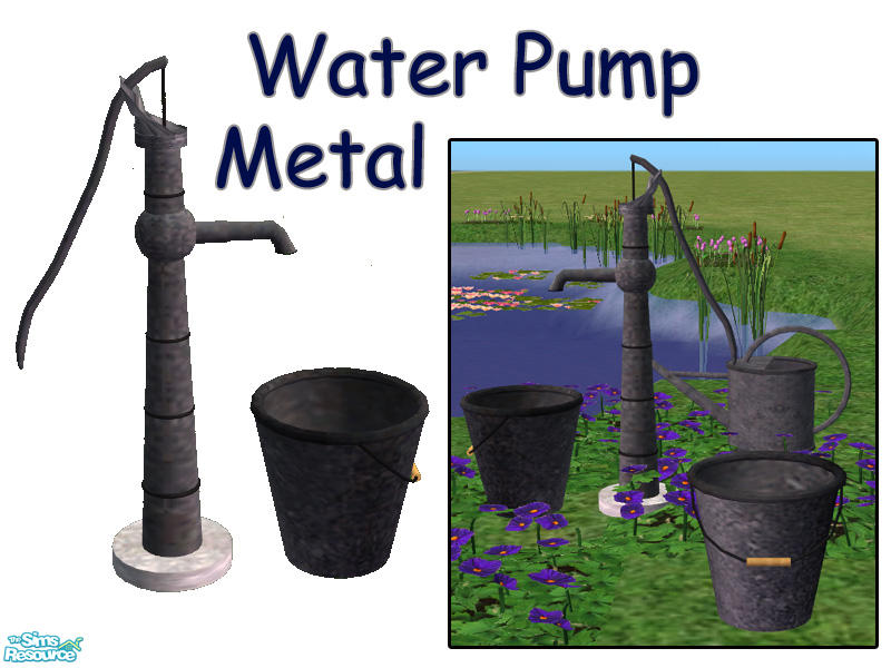 The Sims Resource | Water Pump Metal