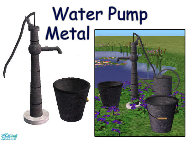 The Sims Resource | Water Pump Metal