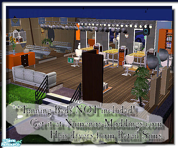 The Sims Resource | SunnyBunz Hair and Tanning Salon