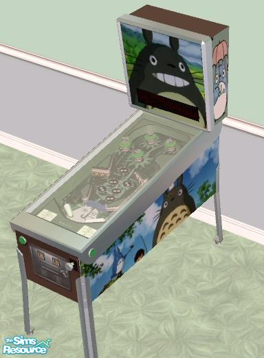 The Sims Resource | Totoro Pinball recolor by BastDawn