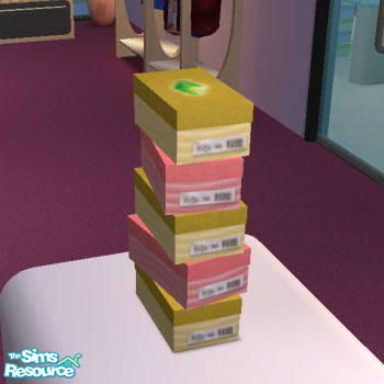 The Sims Resource - Shoe Boxes - Recolor