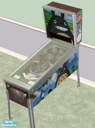 The Sims Resource | Totoro Pinball recolor by BastDawn