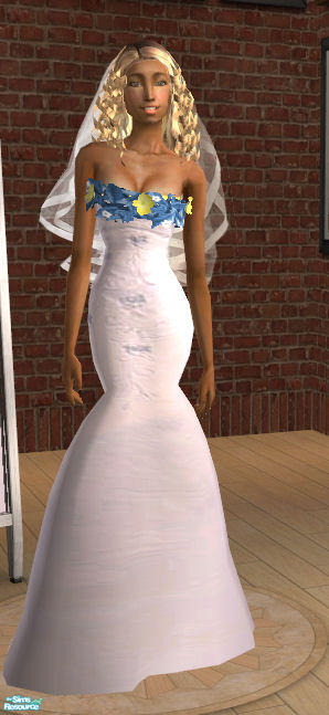 The Sims Resource - Princess Gown V.2 - #278562 Recolor