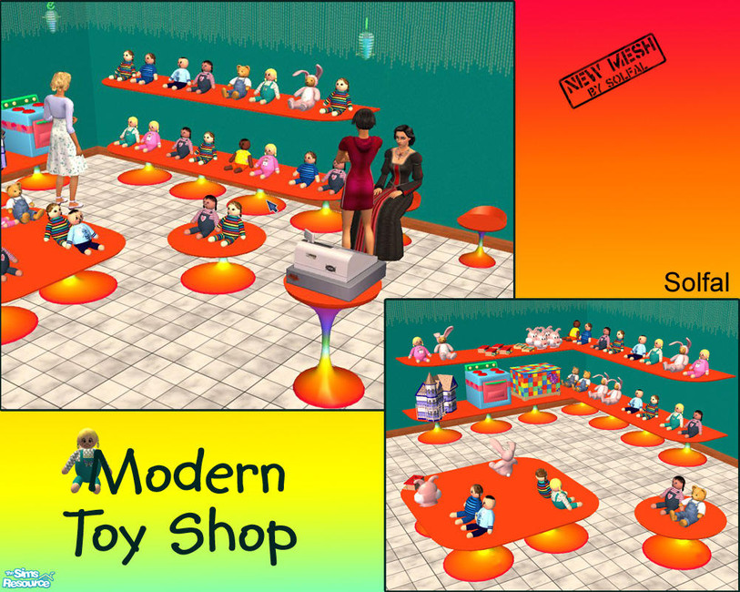 The Sims Resource - Modern Toy Shop