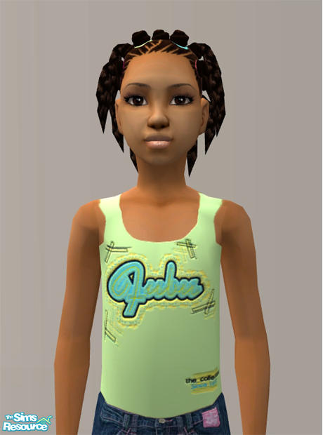 The Sims Resource | Lime Fubu Tank