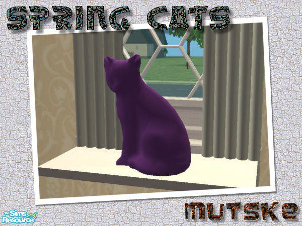The Sims Resource | Spring cats - Purple