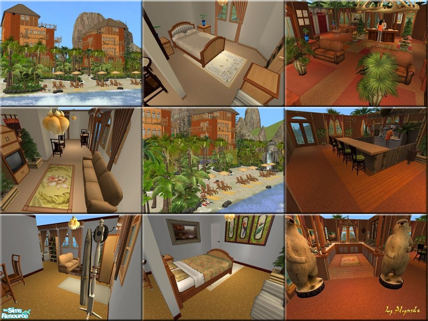 The Sims Resource - Sunrise Majesty Hotel