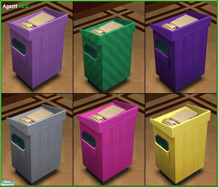 The Sims Resource - New Podiums for All Restaurants