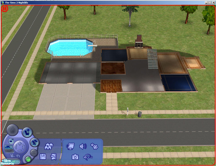 The Sims Resource - 100 Urban Drive Unfurnished