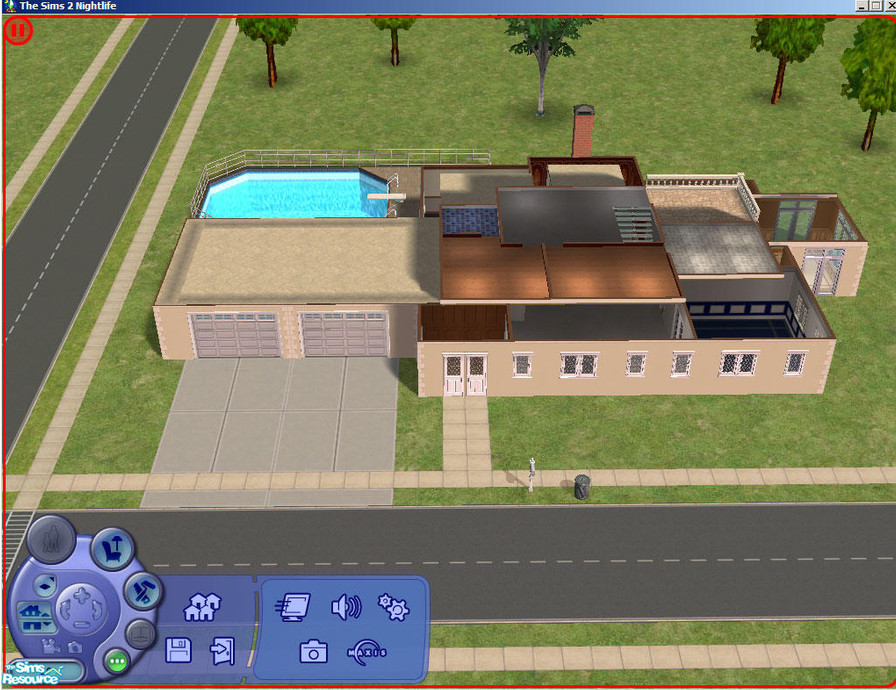 The Sims Resource - 100 Urban Drive Unfurnished