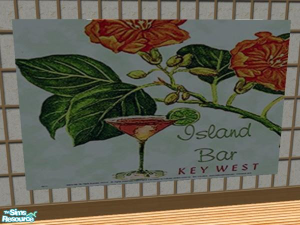 The Sims Resource - Island Bar