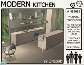 The Sims Resource - Downloads / / Sets / Rooms / Kitchens