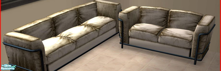 The Sims Resource - A different color couch/loveseat