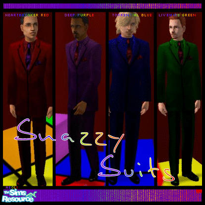 The Sims Resource - Snazzy Suits