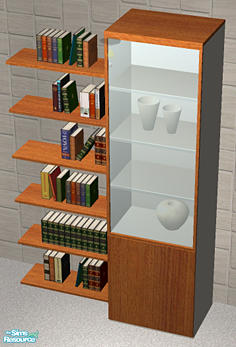 The Sims Resource - Artis - Recolor Set 2 - Bookcase