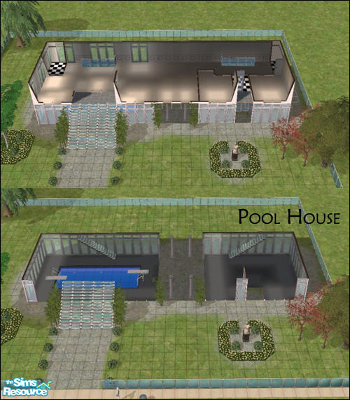 The Sims Resource - Pool House