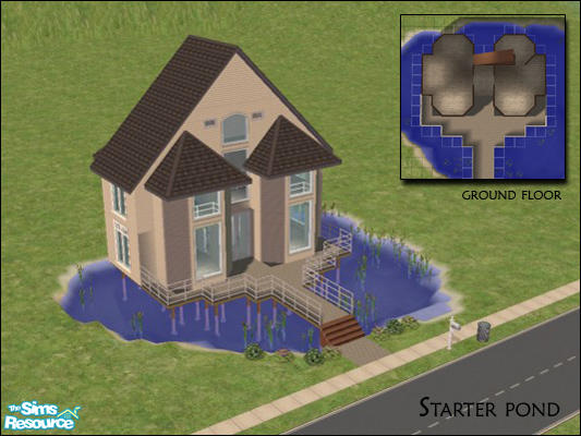 The Sims Resource - Starter with pond