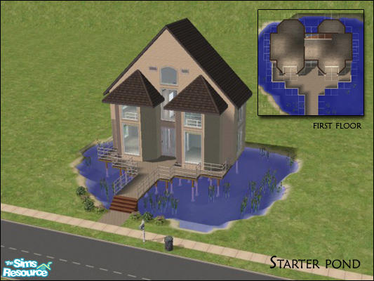 The Sims Resource - Starter with pond