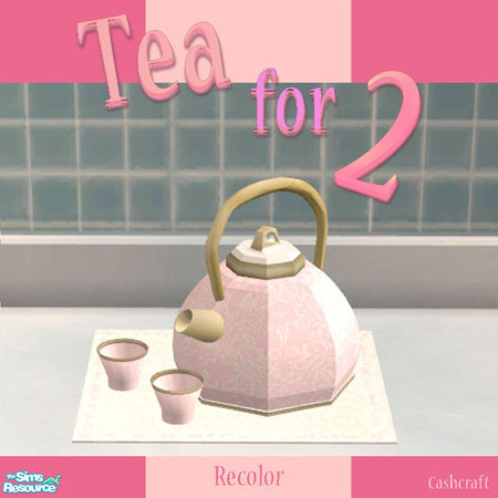 The Sims Resource - Tea for 2 - Pink Passion