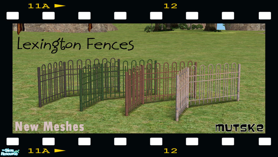 The Sims Resource - Lexington Fences