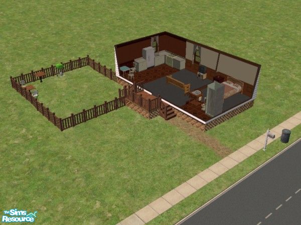 The Sims Resource - mobile home park lot 2