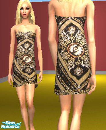 The Sims Resource | AF dress