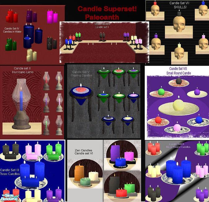 The Sims Resource - Candle Superset!
