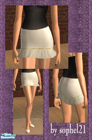 The Sims Resource | Mini skirt 2