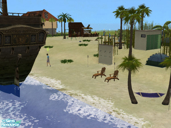 The Sims Resource - Beach Bum Haven