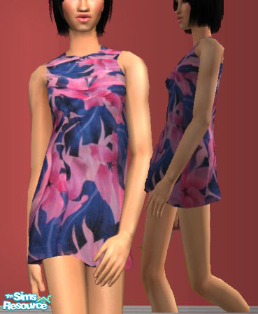The Sims Resource | Mini Dress for your adult female
