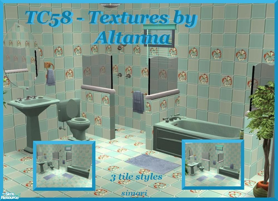 The Sims Resource - TC58 BathSet