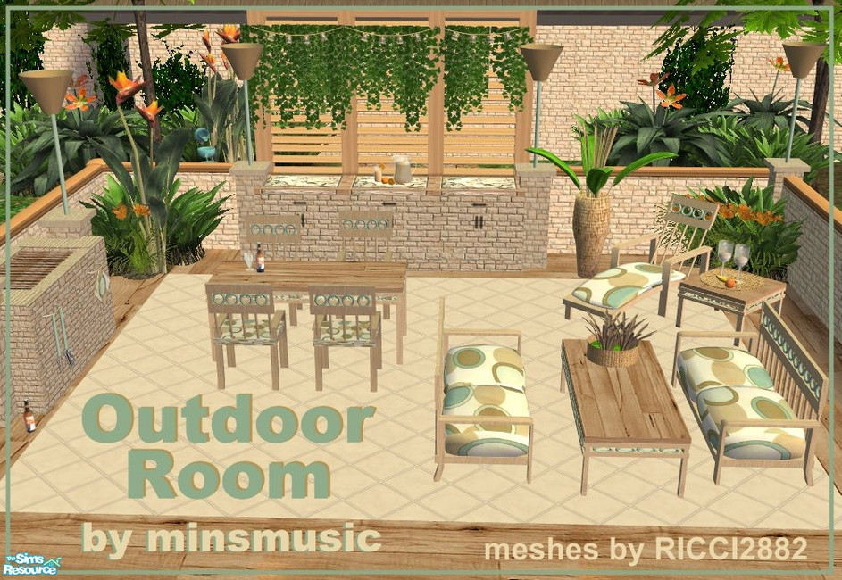 The Sims Resource - Outdoor Room