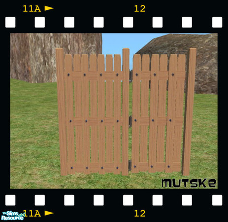 The Sims Resource - Amsterdam Gates - Red Oak Recolor