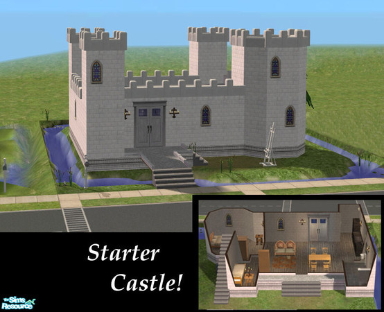 The Sims Resource | NSC Starter Castle 2