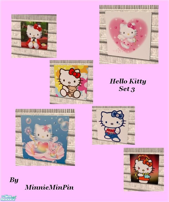 The Sims Resource - Hello Kitty Set 3
