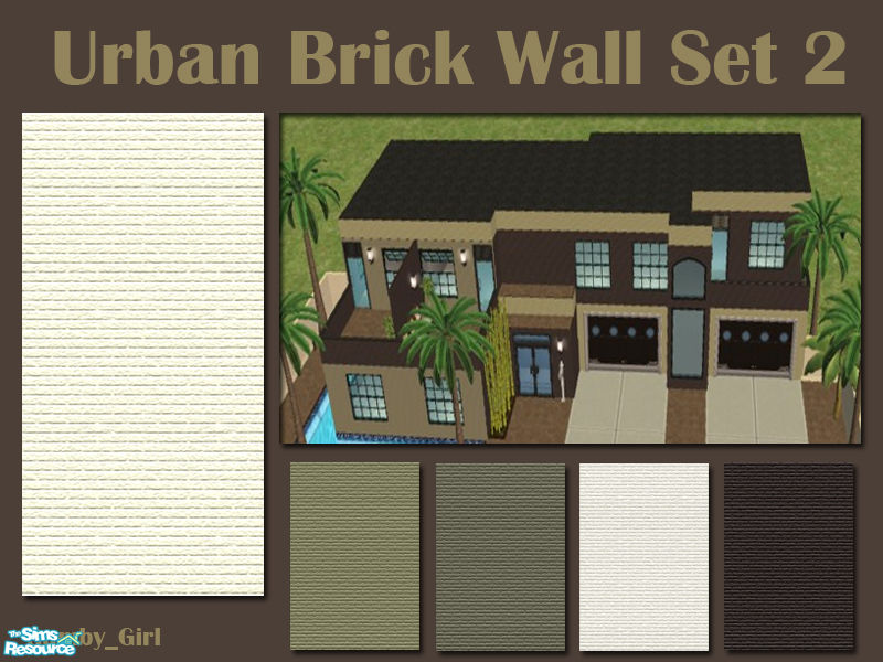 The Sims Resource | Urban Brick Set 2
