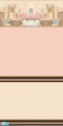 The Sims Resource | Candle and flowers