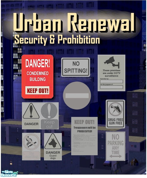 Cyclonesue's Condemned Building Sign