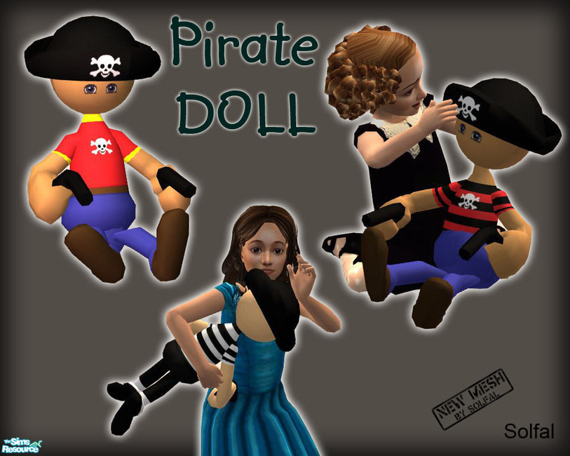 The Sims Resource - Pirate Doll