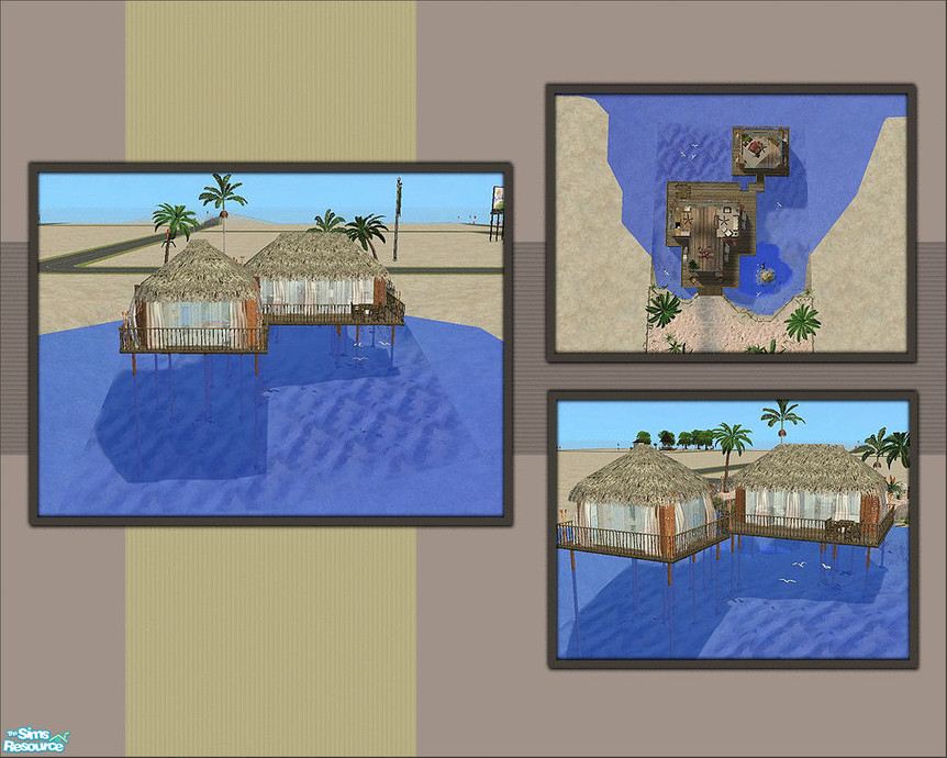 The Sims Resource - A beach bum's paradise