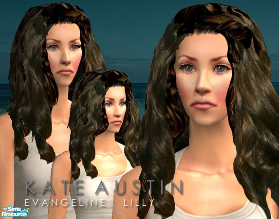 The Sims Resource - Kate Austin - Evangeline Lilly