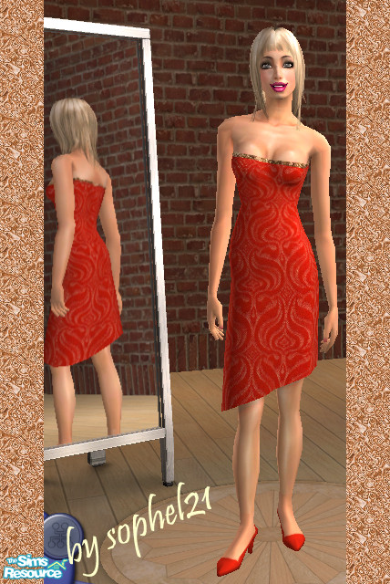 The Sims Resource - Red flame