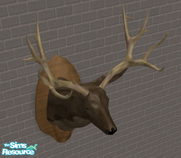 The Sims Resource - Deer Trophy