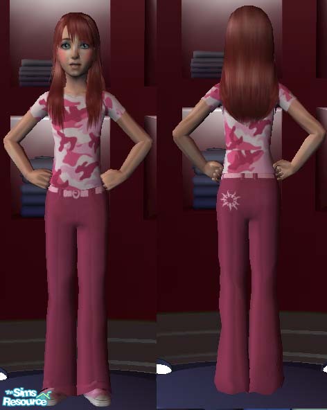 The Sims Resource | Recolor Curvy Gurl Top