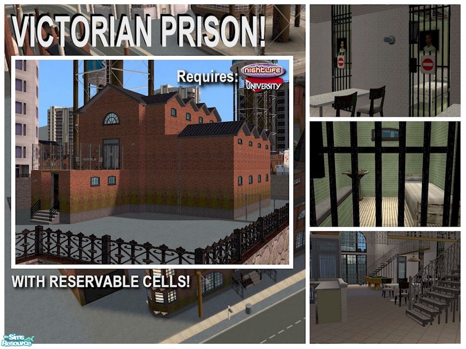 The Sims Resource | Victorian-style Prison