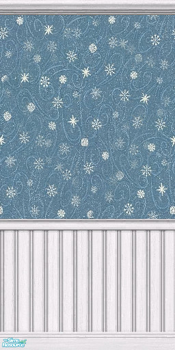 The Sims Resource | Snowflake Wallpaper