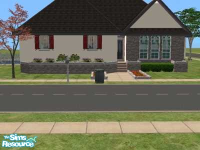 The Sims Resource - Small Town America 1 (unfurnished)