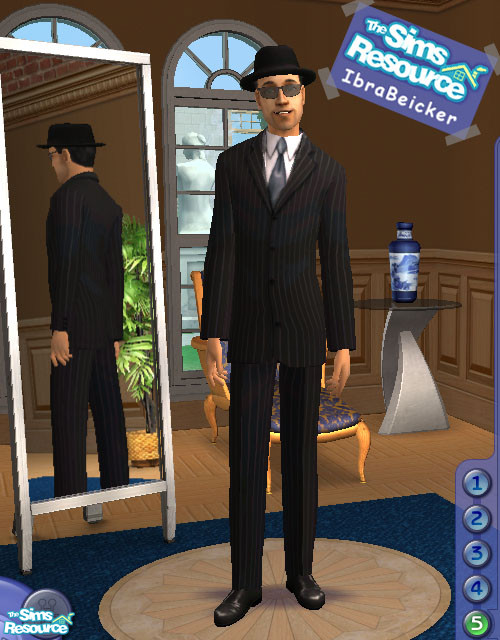 The Sims Resource | Black Gangster